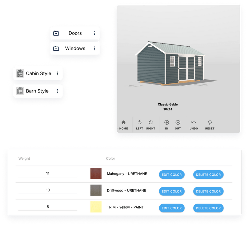 Shed Suite - Features